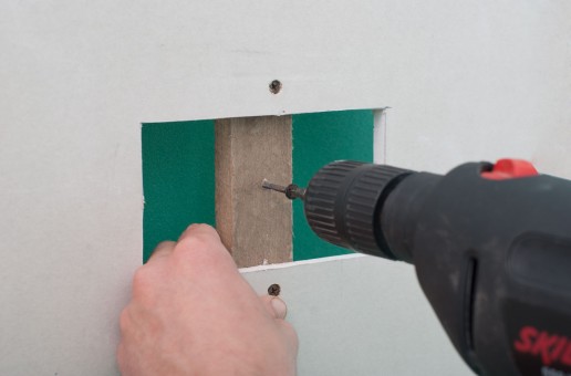 Fixing small hole in drywall | HowToSpecialist - How to Build, Step by ...
