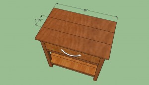 How to build a bedside table