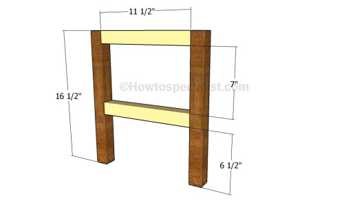 How to build a rustic kitchen table