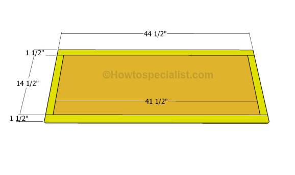 Building the top | HowToSpecialist - How to Build, Step by Step DIY Plans