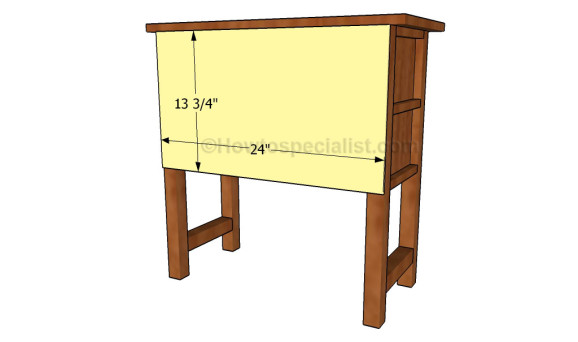 How to build a bedside table