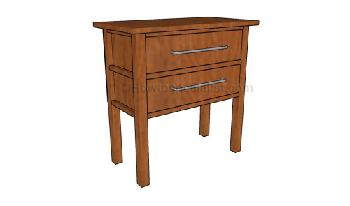 How to build a bedside table