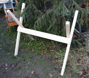 How to build a folding sawbuck