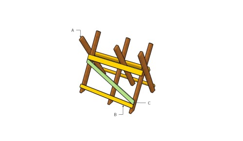How to build a folding sawbuck