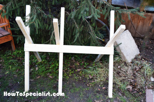 How to build a folding sawbuck