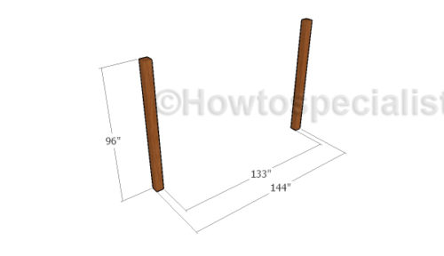 Two Post Pergola Plans