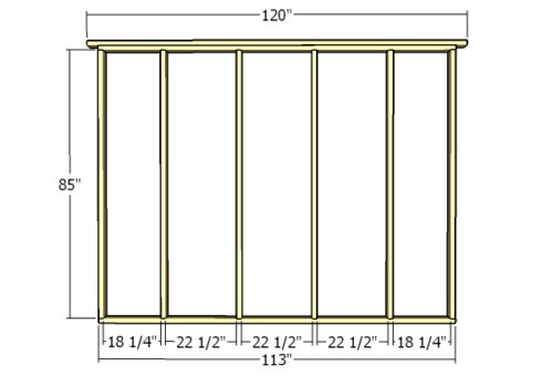 10x12 Shed Plans Free | HowToSpecialist - How to Build, Step by Step ...