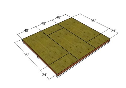 10x12 Shed Plans Free | HowToSpecialist - How to Build, Step by Step ...
