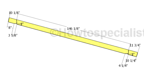 12x16 Lean to Shed Roof Plans | HowToSpecialist - How to Build, Step by ...