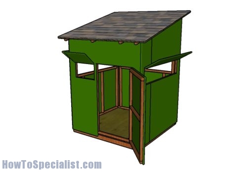 5x5 Deer Blind Plans