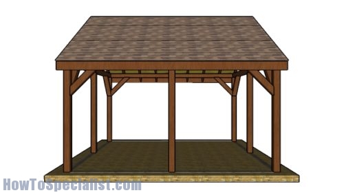 16x16 Pavilion Roof Plans | HowToSpecialist - How to Build, Step by ...
