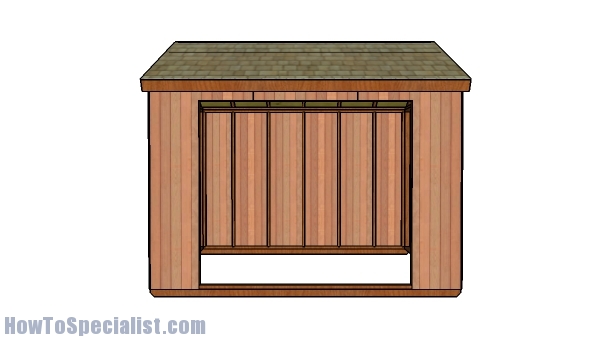 10x12 Field Shelter Roof Plans | HowToSpecialist - How to Build, Step ...