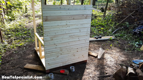 How to Build a Simple Outhouse | HowToSpecialist - How to Build, Step ...