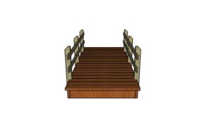 Flat Garden Bridge - Free DIY Plans