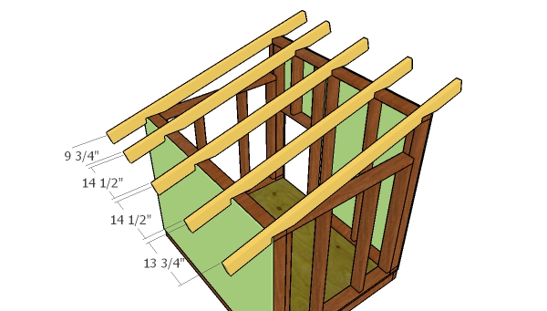 XL Dog House Roof - Free DIY Plans | HowToSpecialist - How to Build ...