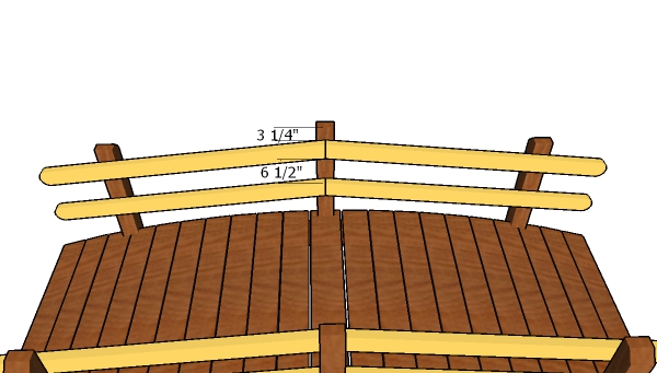 Garden Arched Bridge - Free DIY Plans