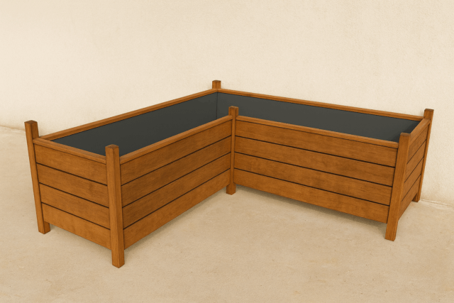Corner Planter Box - Free DIY Plans | HowToSpecialist - How to Build ...
