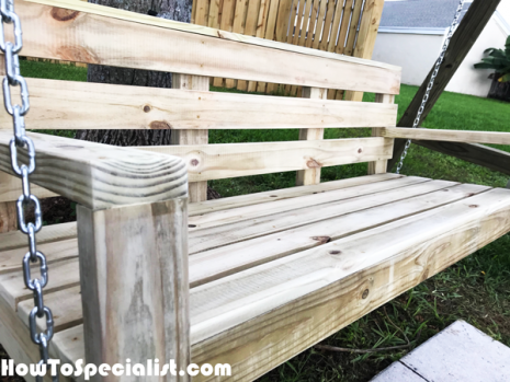 DIY 6 ft Porch Swing | HowToSpecialist - How to Build, Step by Step DIY ...