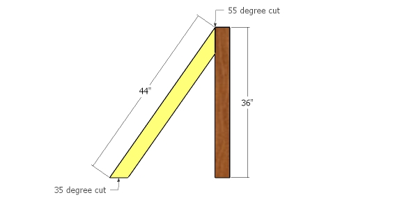 Tiered Plant Stand made from 2x4s Plans