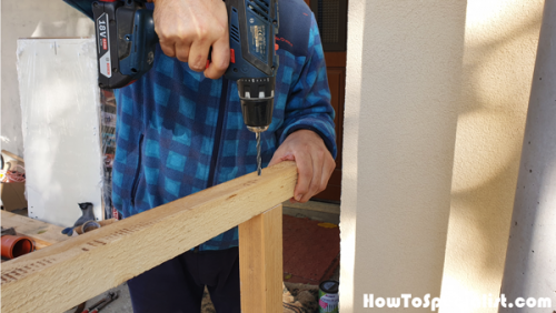 Drilling-pilot-holes | HowToSpecialist - How to Build, Step by Step DIY ...