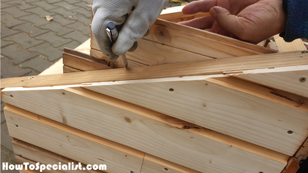 Marking-the-cut-lines-to-the-interior-wall-slats | HowToSpecialist ...