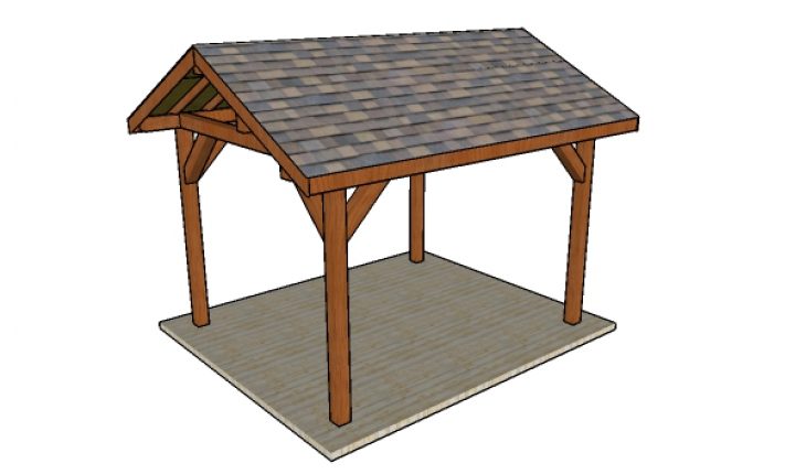 10x12 Pavilion - Free DIY Plans | HowToSpecialist - How to Build, Step ...
