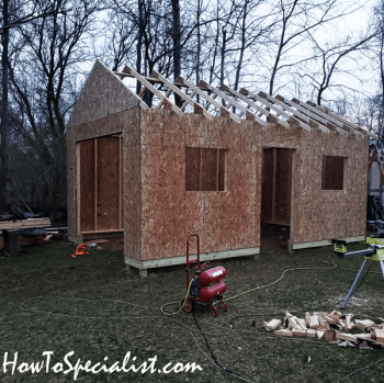 12x20 Gable Shed - DIY Project | HowToSpecialist - How to Build, Step ...