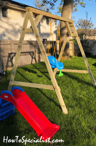 DIY Toddler Swing | HowToSpecialist - How to Build, Step by Step DIY Plans