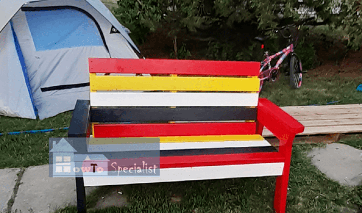 DIY Project – 4 ft Outdoor Bench | HowToSpecialist