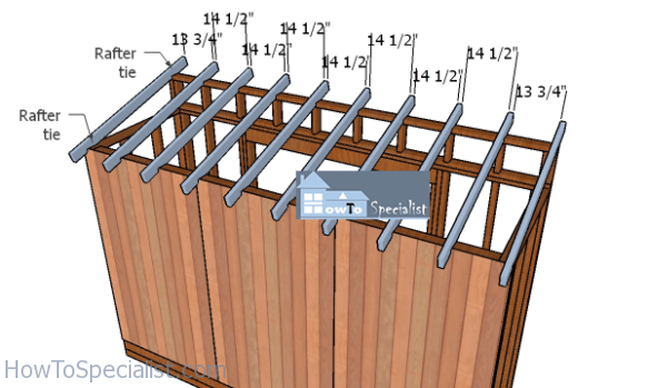 4×12 Lean to Shed Roof Plans | MyOutdoorPlans