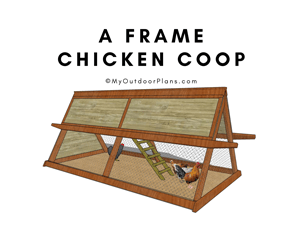 A-frame-coop-FI | HowToSpecialist - How to Build, Step by Step DIY Plans