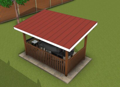 6×10 lean to – top view | HowToSpecialist - How to Build, Step by Step ...