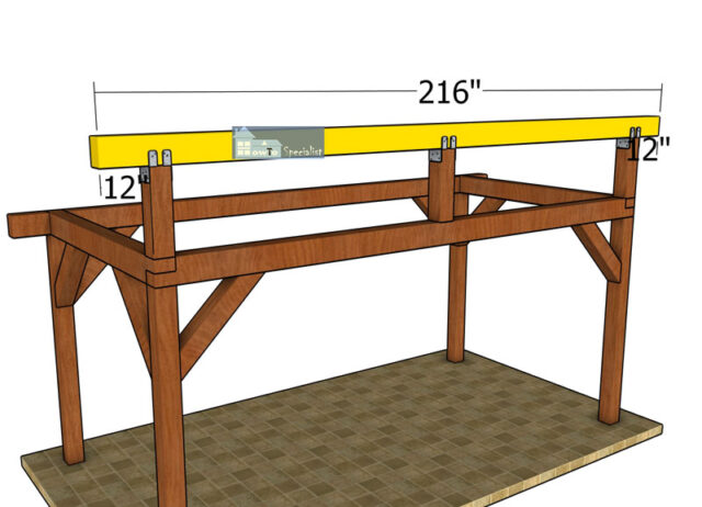8×16 Lean to Grill Gazebo – DIY Plans | HowToSpecialist