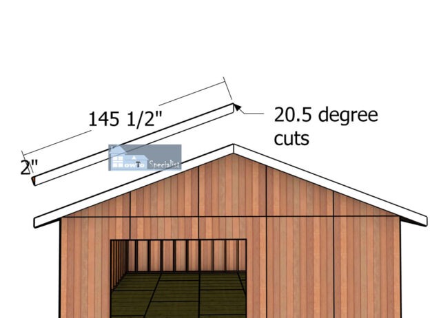 Gable-end-trims | HowToSpecialist - How to Build, Step by Step DIY Plans