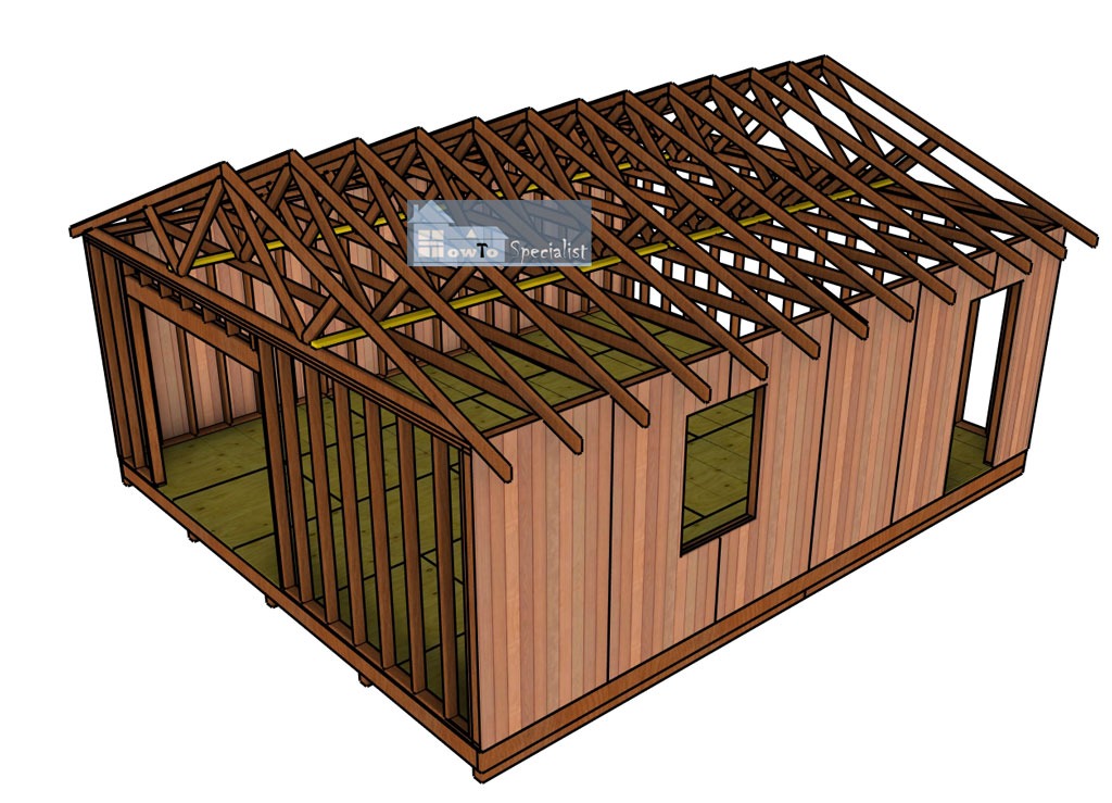 Truss-supports | HowToSpecialist - How to Build, Step by Step DIY Plans