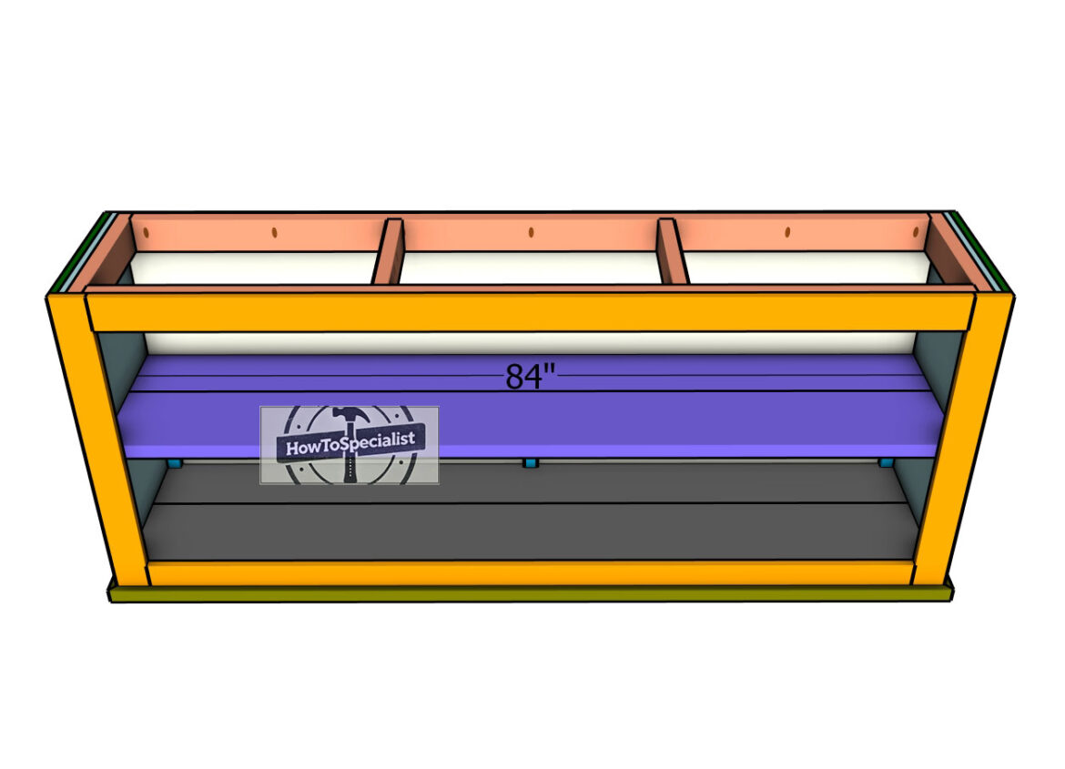 Farmhouse TV Stand – Free Plans | HowToSpecialist.com