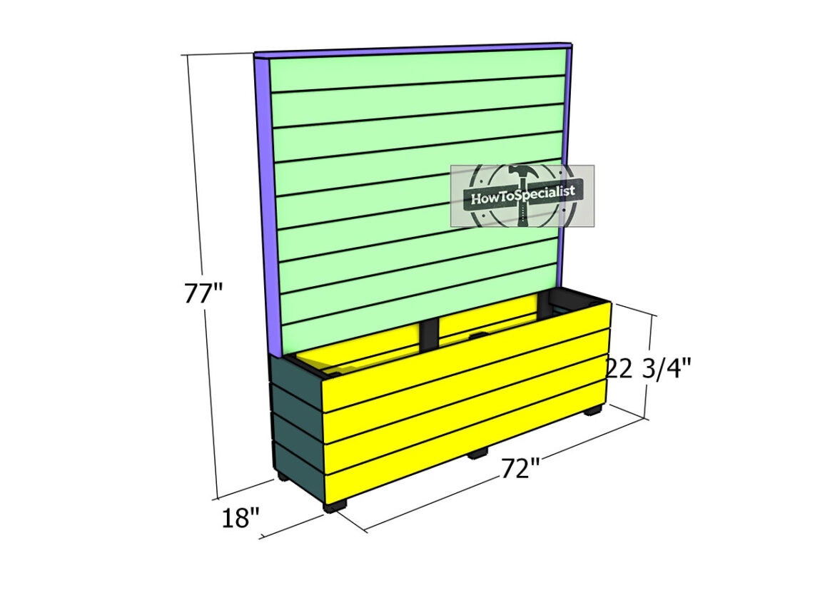 Privacy Planter Box – Free Plans