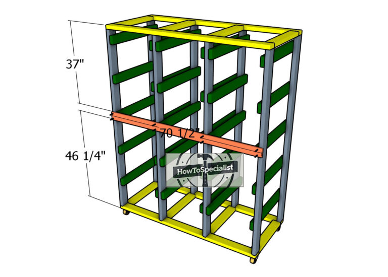 How to Make a Tote Storage Rack – Free DIY Plans
