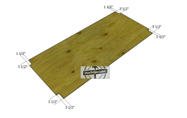 Large-table-shelf | HowToSpecialist - How to Build, Step by Step DIY Plans