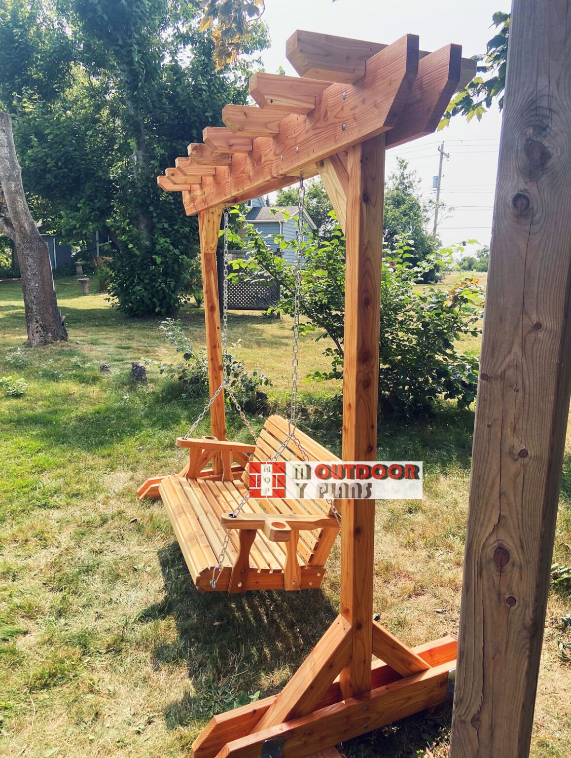 Swing Pergola - DIY Project