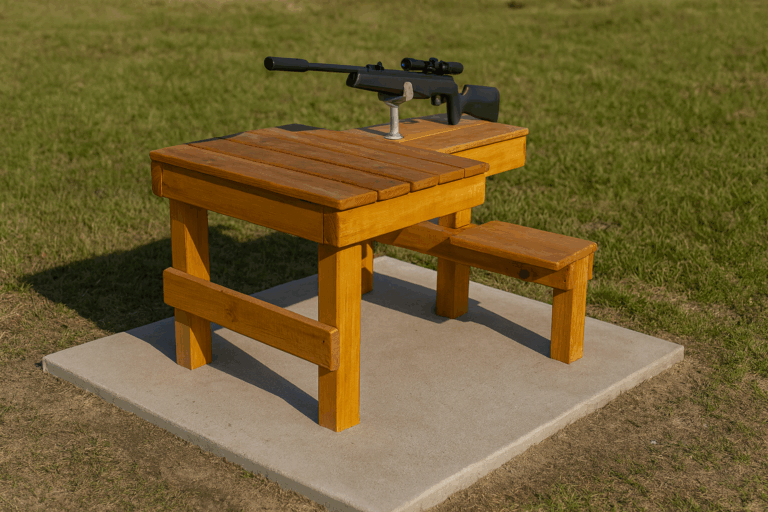 Shooting Table Plans | HowToSpecialist - How to Build, Step by Step DIY ...