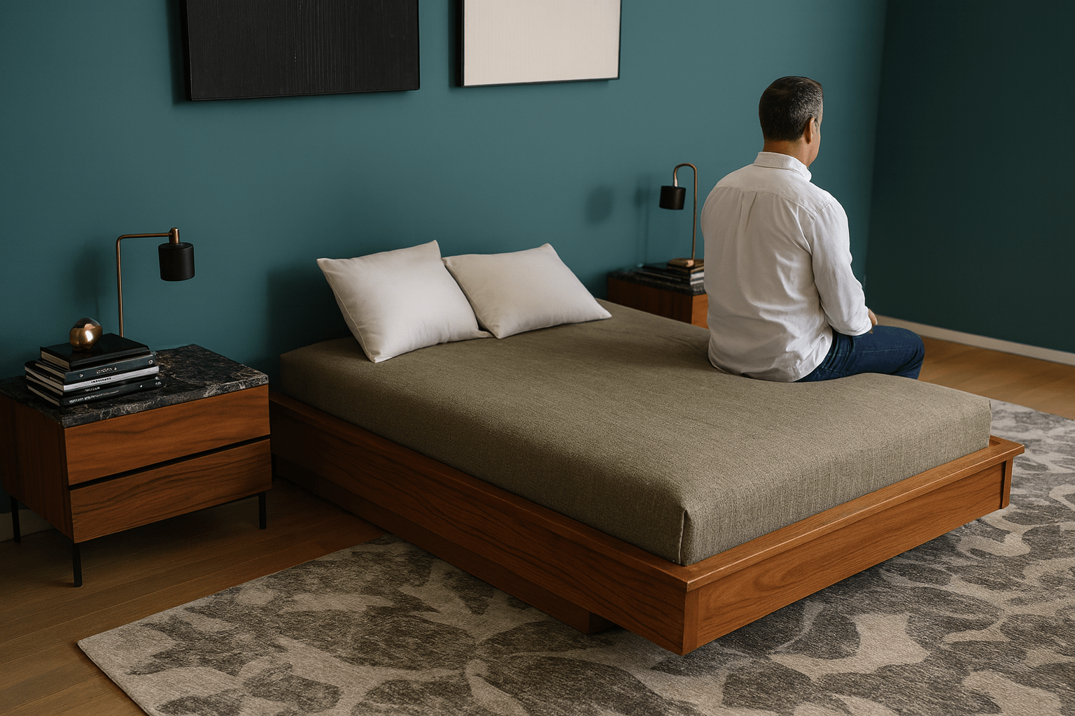 Queen sizee floationg bed plans | HowToSpecialist - How to Build, Step ...
