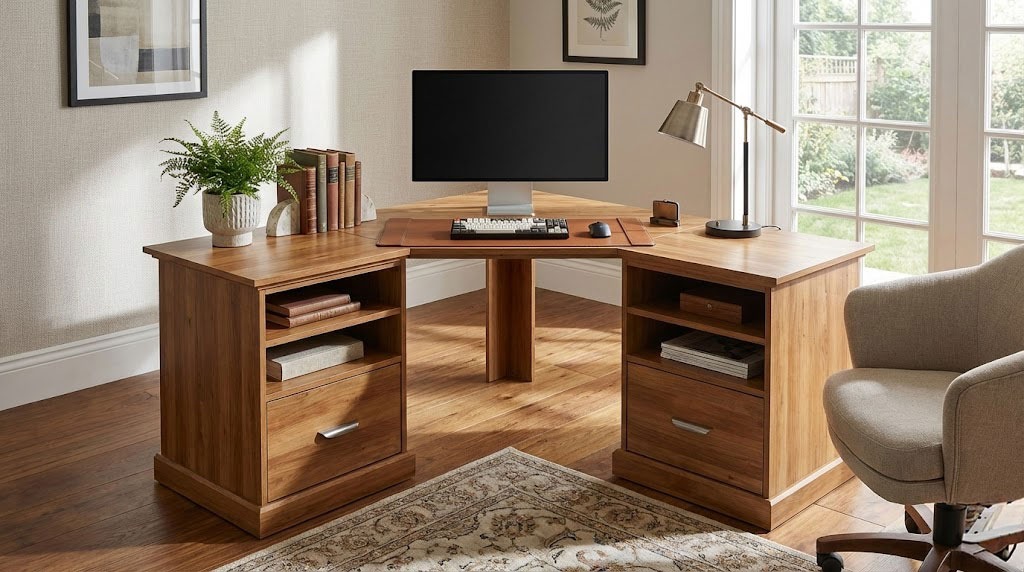How to build a corner desk