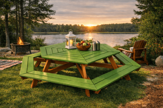 How to build a hexagon table